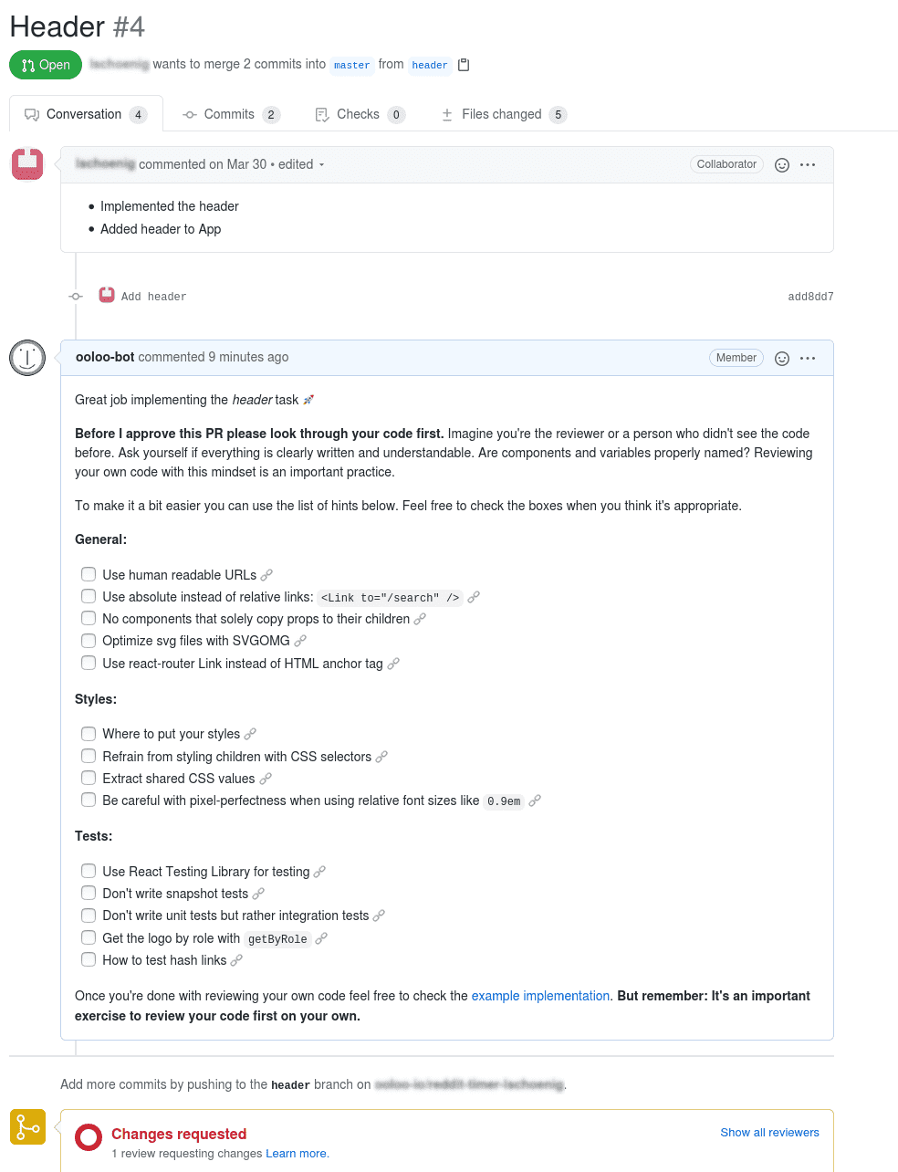"Am I ready for my first React job in a professional team?" | ooloo.io